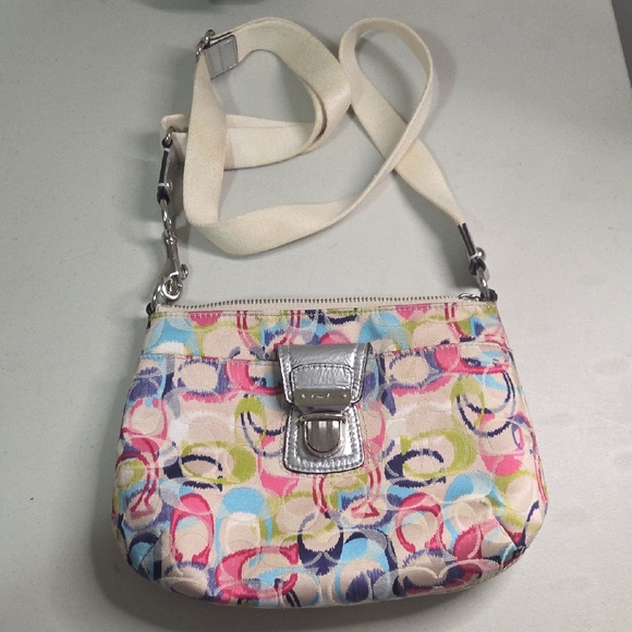Coach | Bags | Coach Multicolor Crossbody | Poshmark